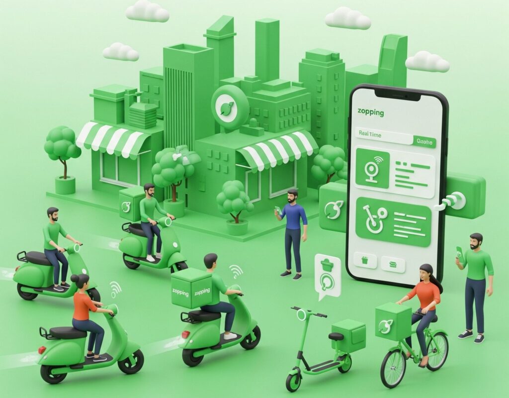 How Zopping Powers Hyperlocal Delivery Business? | Zopping