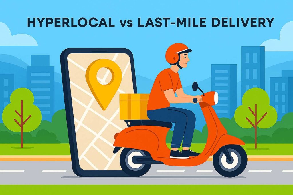Hyperlocal Delivery vs Last Mile Delivery: Key Differences | Zopping